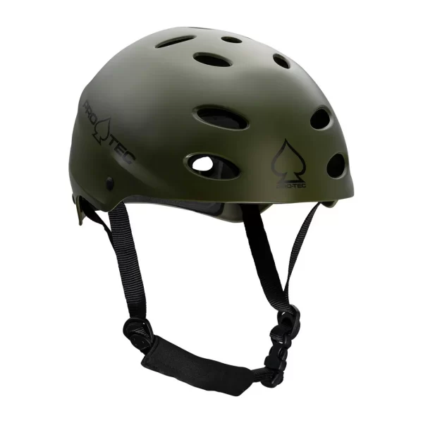 Pro-Tec Ace Matte Olive – Bayside Wake Park